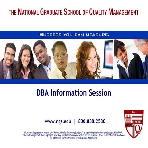 Dba Online Information Session Presentation | PPT