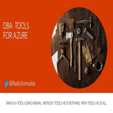 Dba Tools for Azure | PPT