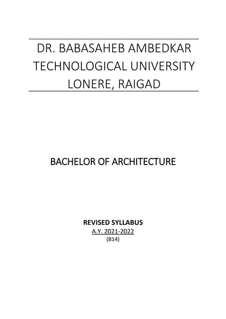 BS-Architecture-2021-Curriculum-2.pdf | Undergraduate Education ...