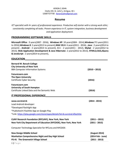 Connor O'Brien Resume | PDF