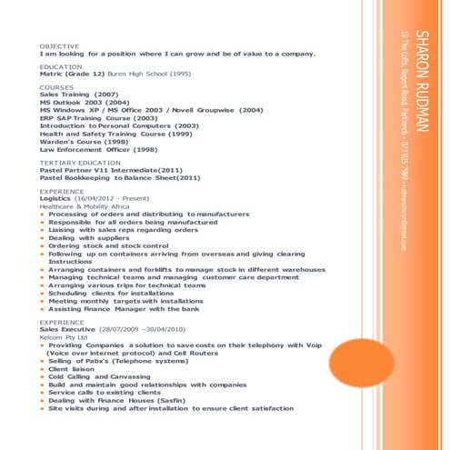 Curriculum vitae | DOCX