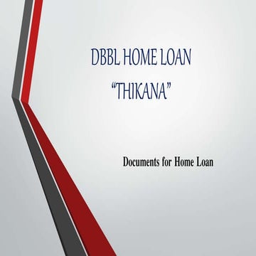 DBBL Home Loan | PPTX