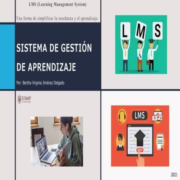 Sistema de Gestión Aprendizaje- LMS | PPTX