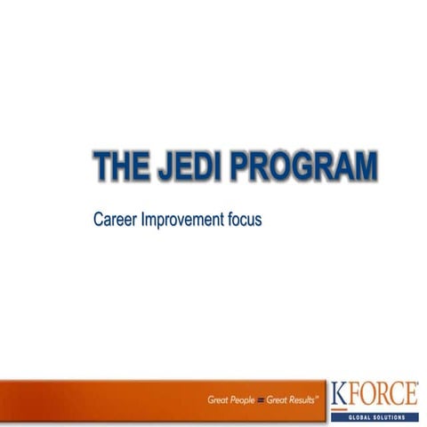 THE JEDI PROGRAM | PPTX