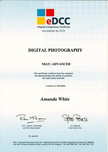 Centra Certificate of Graphic Design | PDF