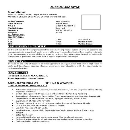 asad resume final | DOC