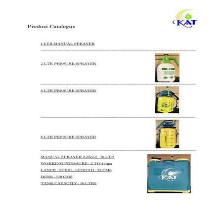 Krishi Catalog | PDF