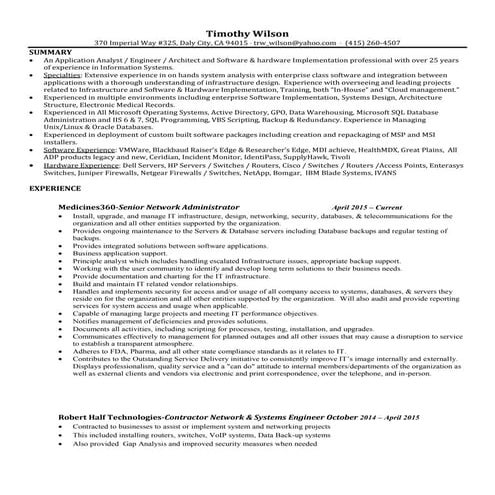 Timothy Wilson_Resume_June_2015 | PDF
