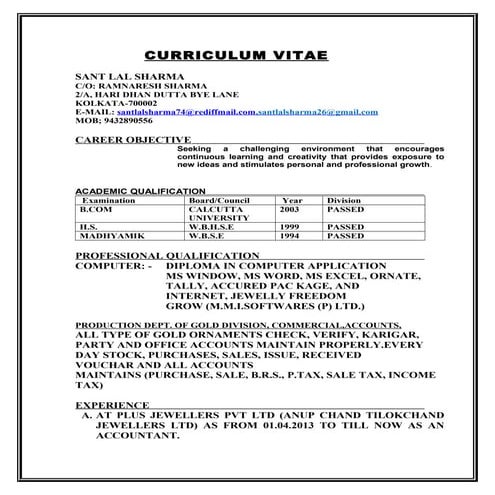 CV - Tony Goes | DOCX