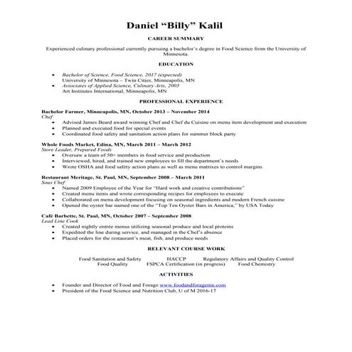 Austin Smyth Resume | PDF
