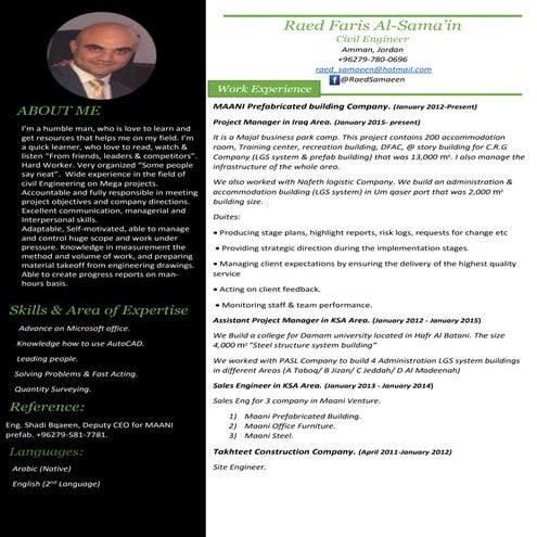 tamer cv | PDF
