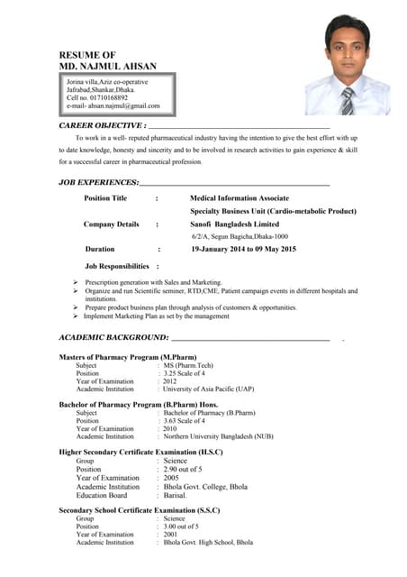 nasir cv - for jobs | PDF