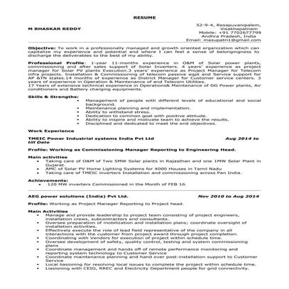 Resume Bhaskar | DOC