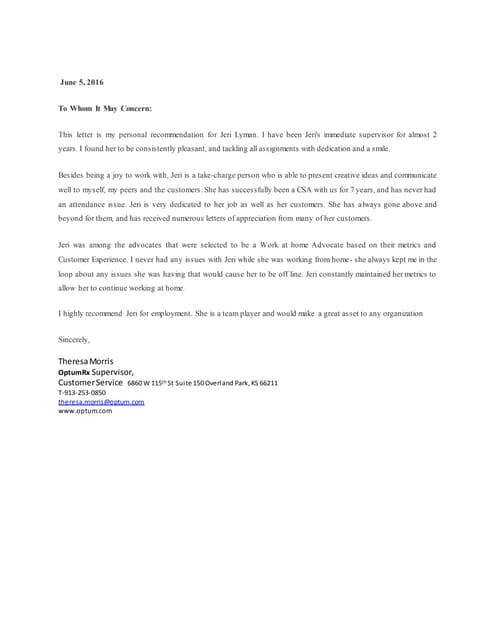 Letter of Rec - Shannon Toobi-2015 | PDF