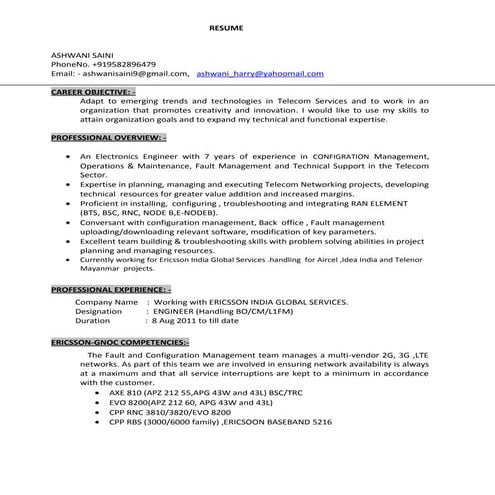 Resume | PDF