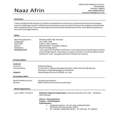 NaazAfrinResume (2) | DOCX