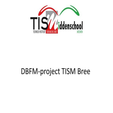 DBFM project TISMbree | PPTX