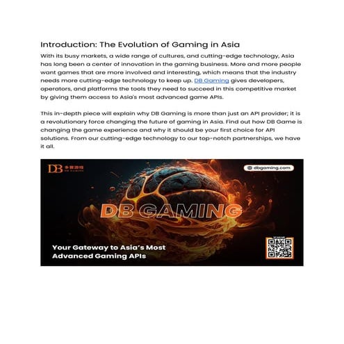 DB Gaming _ Your Gateway to Asia’s Most Advanced Gaming APIs.docx