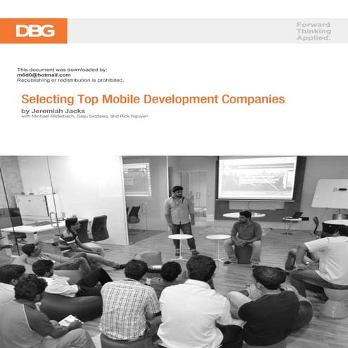 Develop A Successful Mobile App‏ Pdf