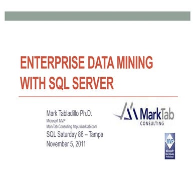 SQL Server Data Mining for SQL Server Professionals