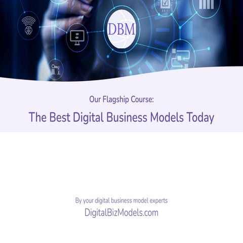 Digital Business Model-bdtbmt-course-brochure-v1.0 | PPT
