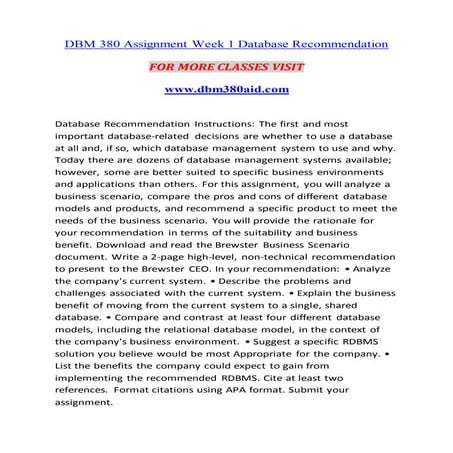 DBM 380 AID Education for Service--dbm380aid.com