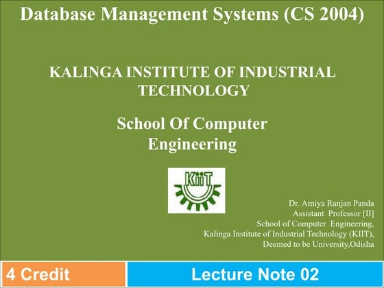 Dbms 7 Er Diagram Design Issue Ppt
