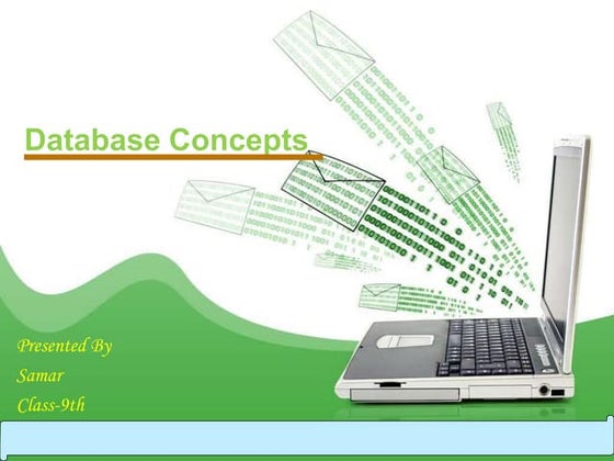 Database Concepts Final Pptx Pdf For Class 12 Pdf