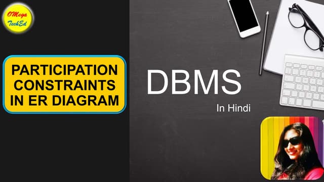 Participation Constraints In Er Diagram Pptx Databases Computer Software And Applications