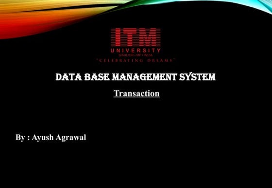 What Is Advance Dbms Introduction To Adbms Pptx Databases Computer Software And Applications