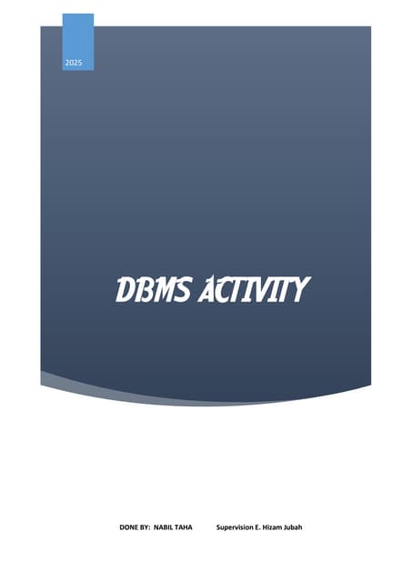 مشروع قاعدة بيانات لمدرسة School's Data Base إعداد م. نبيل طه .. إشراف م. حزام جوبح .pdf