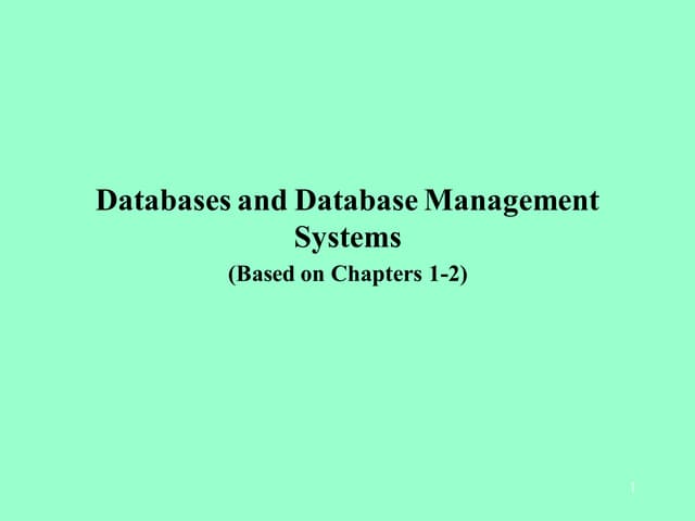 Dbms Intro Ppt
