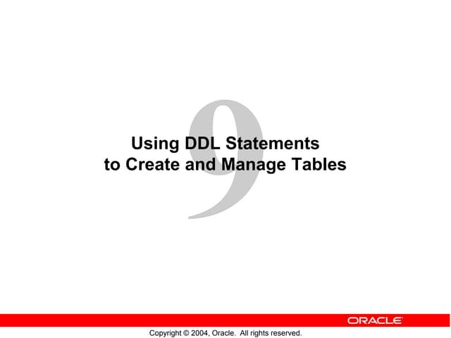 Dbms Oracle Ppt