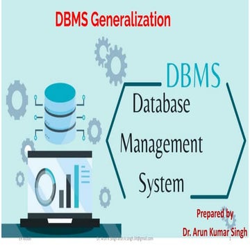 Dbms Ppt Unit 02 Extended Er Model Concept Pdf