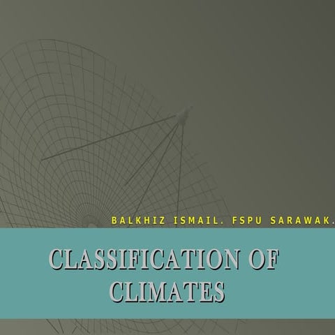 Classification of Climate | PPT