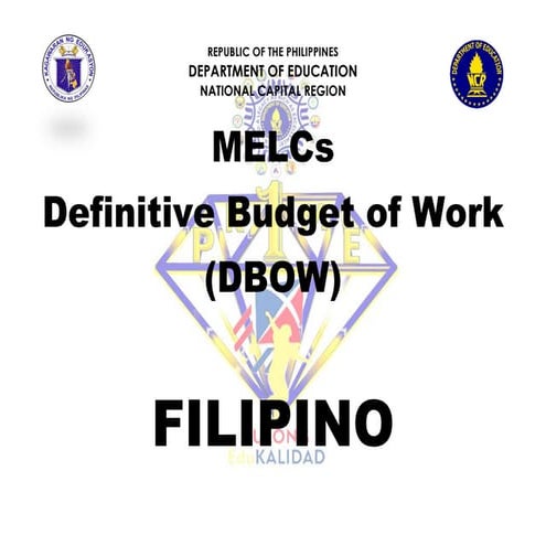 DBOW-for filipino subjects only for all year level | PDF
