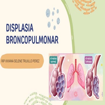 DBP.pediatria, alteraciones a nivel pulmonar | PDF