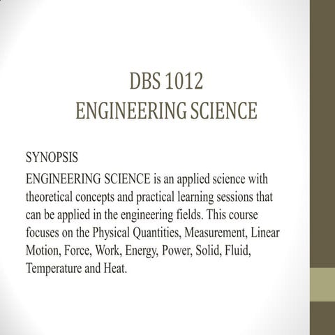 Dbs 1012 synopsis | PPT