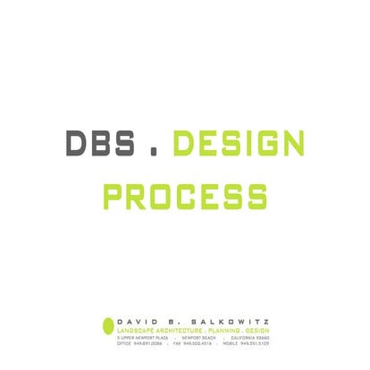 DBS Design Process | PDF