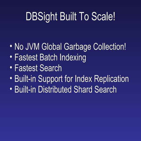 DBSight Scalability | PPT