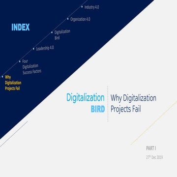 Why Digital Transformation Projects Fail | PDF