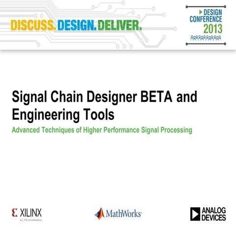 Signal Chain Designer BETA and Engineering Tools (Design Conference ...
