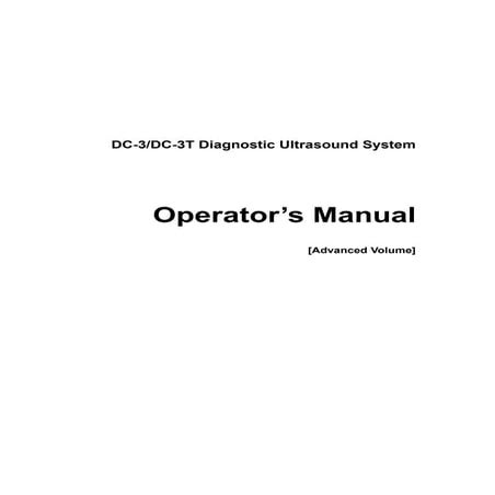 Dc 3 operatorsmanualadvancedv2.0 | PDF | Heart and Cardiovascular ...