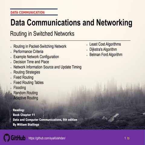 Dc Ch11 Routing In Switched Networks Ppt