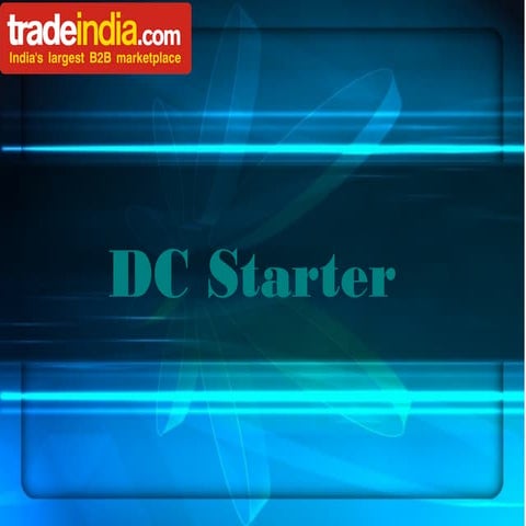 DC Starter | PPT | Physics | Science