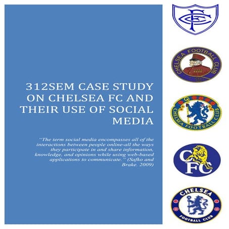 Chelsea FC and their use of Social Media (Individual Finished) | DOCX