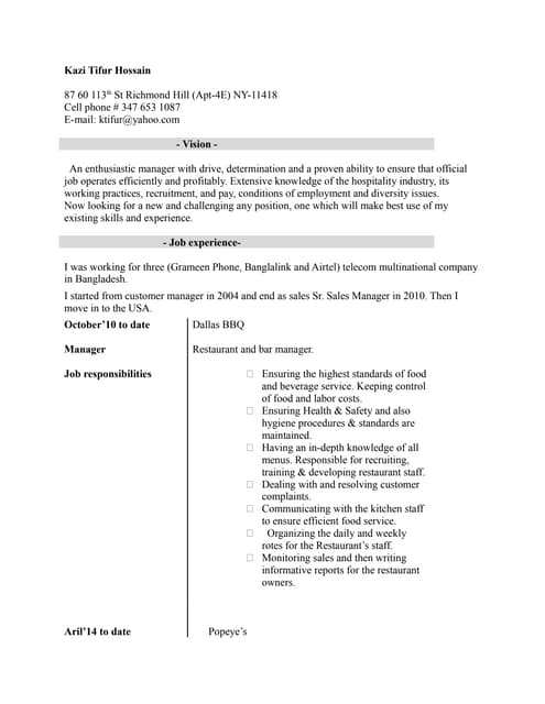 Ruth Ibanez CV | DOCX | Business | Business and Finance