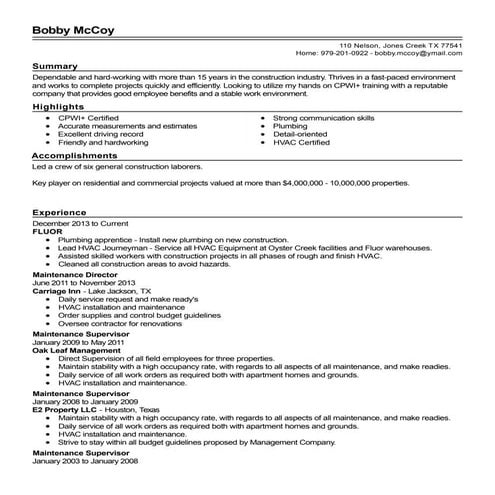 Bobby Resume 1 17 16 pdf-2 | PDF