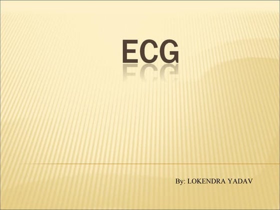 J POINT IN ECG AND ITS INERPRETATION IN ECG | PPTX