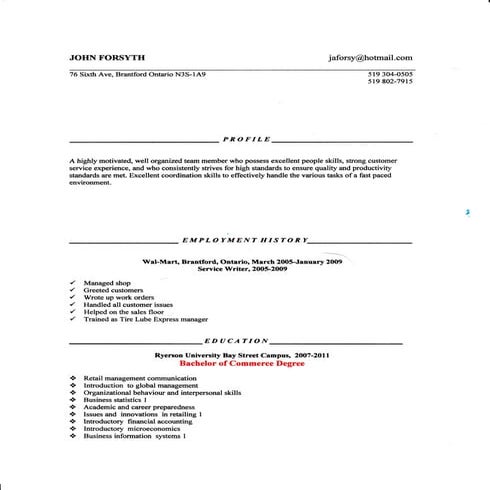Michaels Resume 2015 Revised v1 | DOC